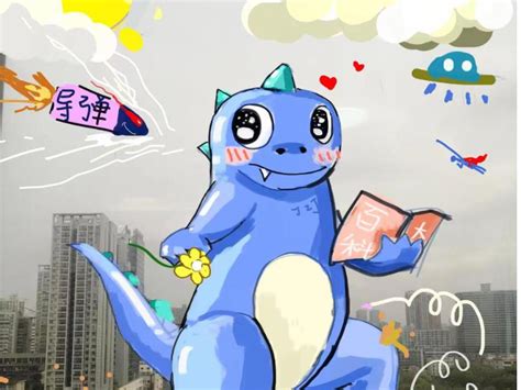 上班时候窗户外面出现怪兽怎么办？天空树神 站酷zcool