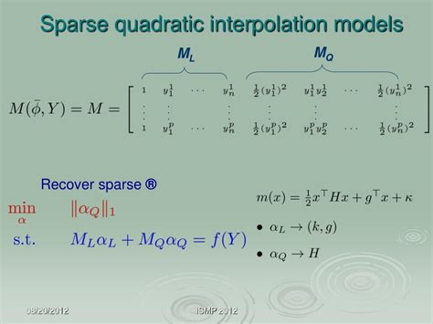 Ppt Using Random Models In Derivative Free Optimization Powerpoint Presentation Id2330383