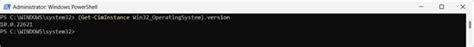 Find Os Version With 5 Different Methods In Windows Powershell Tech Hyme
