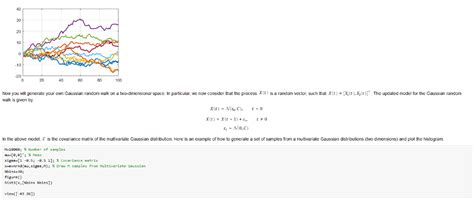 Part Gaussian Random Walk For This Task We Will Chegg