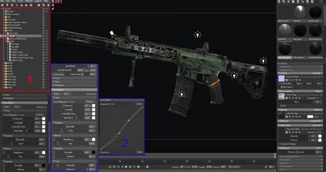 Presenting First Person View Weapons In Toolbag Marmoset