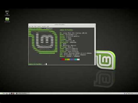 A Cool Linux Mint Screen Output NeoFetch YouTube