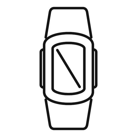 Premium Vector Display Digital Device Icon Outline Vector Armlet Tech