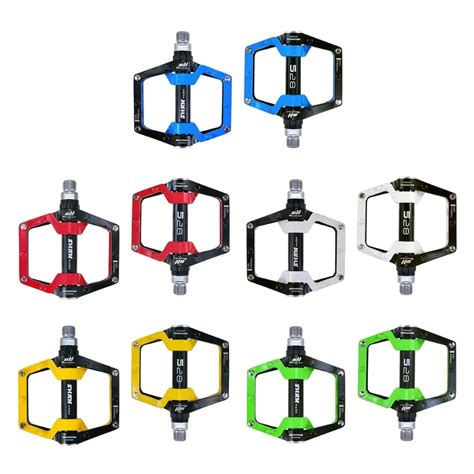 2023 초경량 미끄럼 방지 플랫 페달 플랫폼 알루미늄 합금 Cnc 베어링 Mtb 자전거용 페달 로드 티몬
