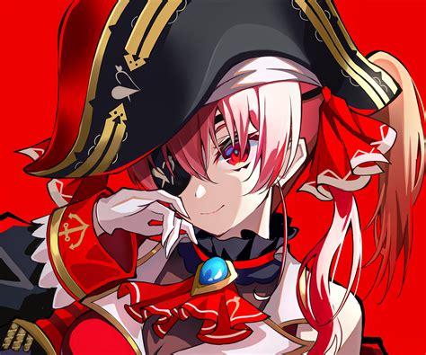 Virtual Youtuber Hd Hololive Houshou Marine Hd Wallpaper Rare Gallery