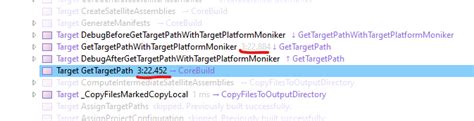 Performance `gettargetpathwithtargetplatformmoniker` And