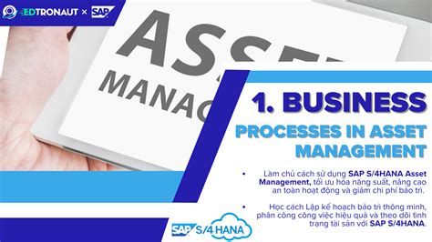Business Processes In Sap S 4hana Asset Management Edtronaut