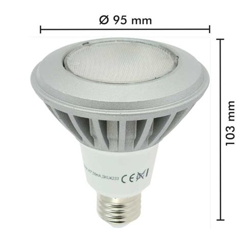 Ampoule Led E27 13w Par30 Blanc Chaud Equ 80w Eclairage Design Arum
