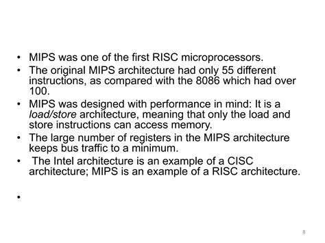 An Intel Architecture Which Is A Cisc 2 Ppt