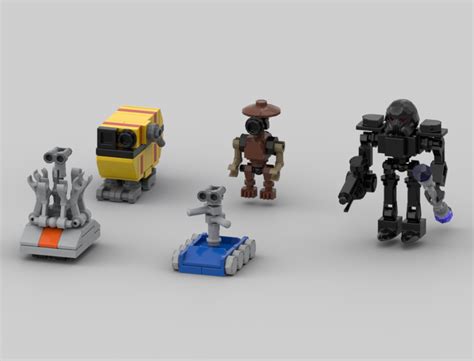 Lego Moc Bunch O Droids By Krieg15 Rebrickable Build With Lego