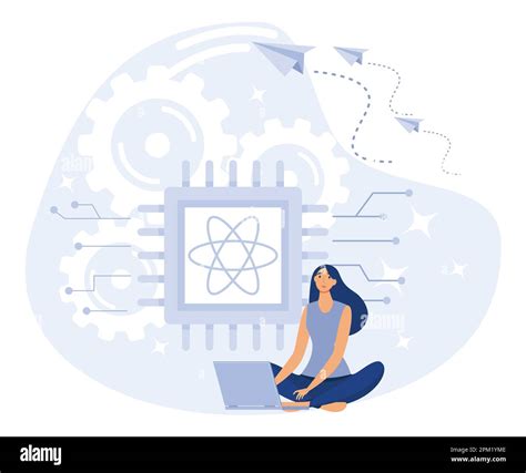 Innovative Information Technology Concept Quantum Computing Computer