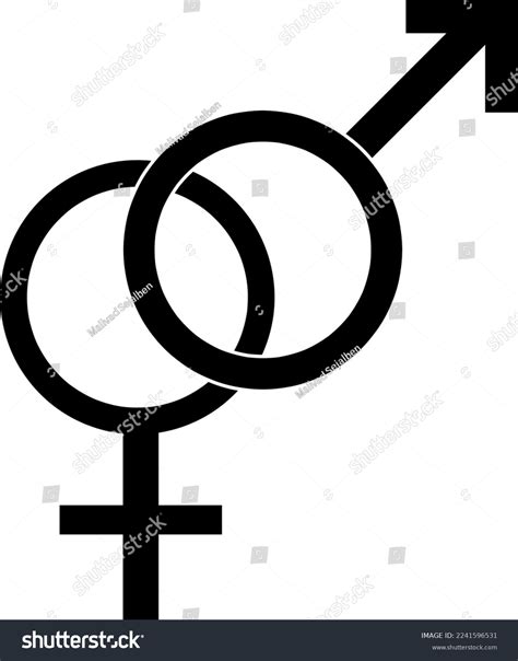 Male Female Sex Symbol Gender Icon Stock Vector Royalty Free