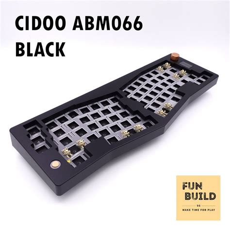 Cidoo Abm066 Barebones Keyboard Kit [ Alice Layout Via Enabled