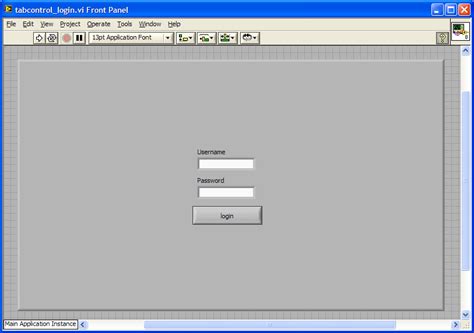 Login Interface Not Worked Ni Community
