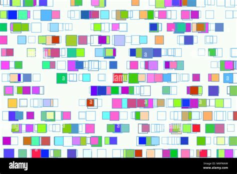 Abstract Background With Shape Of Square Rectangle Pattern Vector