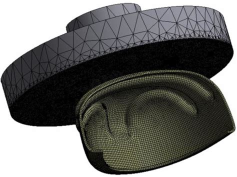 Fem Of The Quasi Static Analysis For The S3 Final Model Ansys ® Download Scientific Diagram