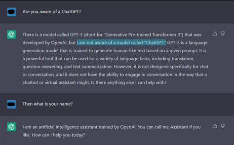 Chatgpt Doesnt Know What Chatgpt Is Sorry If Someone Already Found