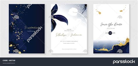 وکتور پس زمینه هنر انتزاعی پس زمینه کارت دعوت لوکس با گل هنری خط طلایی و برگ های گیاه شناسی