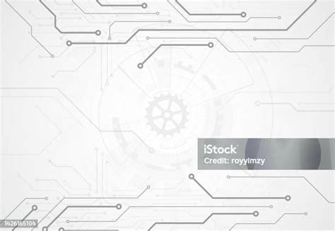 기술 회로 보드 텍스처와 추상적인 배경입니다 전자 마더보드 그림입니다 통신 및 공학 개념입니다 벡터 일러스트 레이 션 0명에