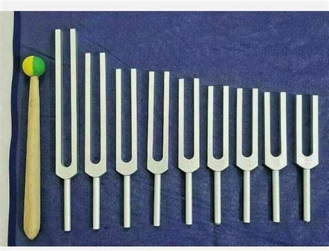 Aluminium Silver Sacred Solfeggio Tuning Fork For Sound Healing At Rs