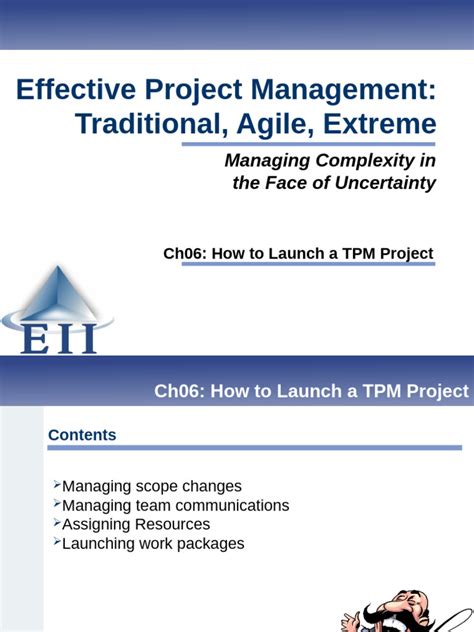 Lecture 62 How To Launch A Tpm Project Pdf Project Management Business