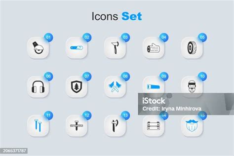 나무 상자 나무 전기 톱 금속 손톱 콧수염과 수염 벌목꾼 전기 원형 및 도끼 아이콘을 설정합니다 벡터 0명에 대한 스톡 벡터 아트 및 기타 이미지 Istock