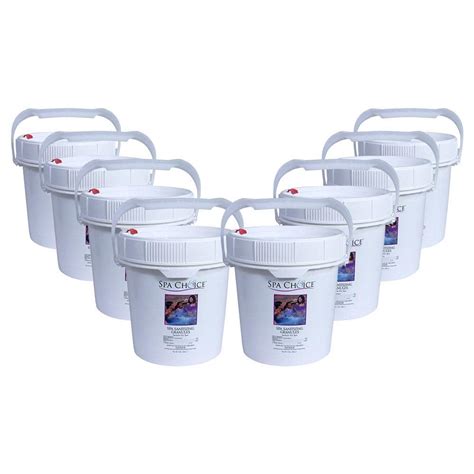 Spa Choice Spa And Hot Tub 5 Lb Sanitizing Granules 8 Pack 472 3