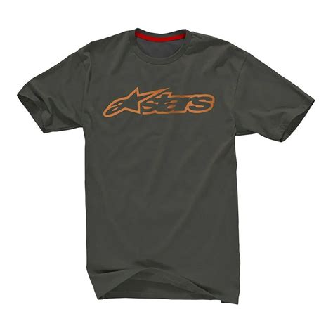 Alpinestars Blaze 2 Short Sleeve T Shirt Grey Bikeinn