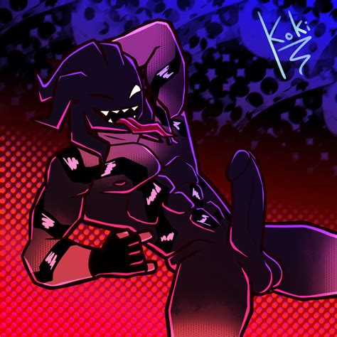 Rule 34 11 Agoti Black Penis Blue Background Digidevil Fnf Entity