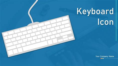 Keyboard Icon Powerpoint Ppt Template Bundles Presentation Graphics Presentation PowerPoint