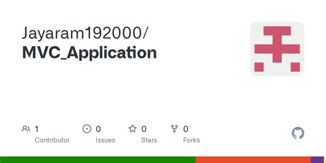 Github Jayaram192000mvcapplication
