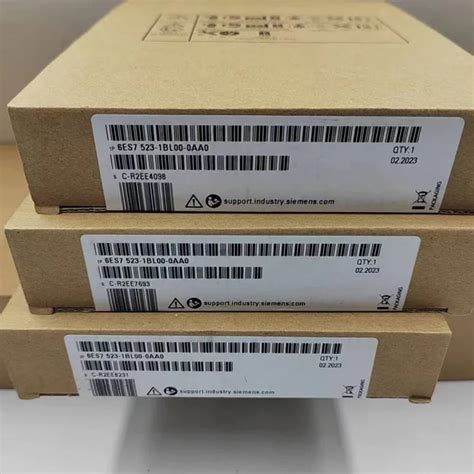 6es7523 1bl00 0aa0 Siemens Simatic S7 1500 Plc цифровий модуль вводувиводу Di16x 24vdc Ba