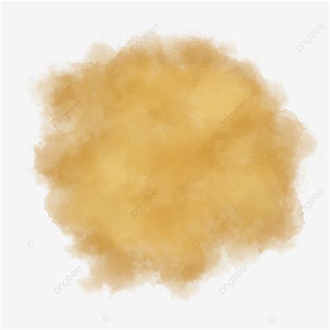 황금 갈색 수채화 일러스트 브러시 스트로크 페인트 브러시 브러시 스트로크 솔 수채화 Png 일러스트 및 Psd 이미지 무료 다운로드 Pngtree