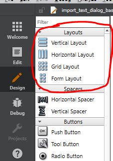 Pyqgis Interface Of QGIS Plugin Created By QtCreator Geographic Information Systems Stack