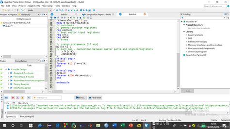简单的quartus 180 入门级别使用(二)——创立file仿真模拟张小白的博客 Csdn博客 简单的quartus 180 入门级别使用(二)——创立file仿真模拟张小白的博客 Csdn博客