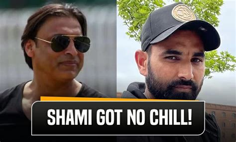 Sorry Brother Mohammed Shami Brutally Trolls Shoaib Akhtar After