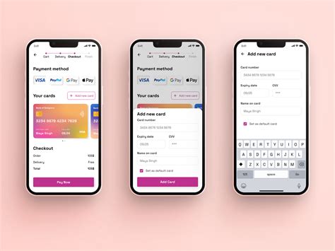Daily Ui Challenge 002 Checkout By Oksana Shiyan On Dribbble