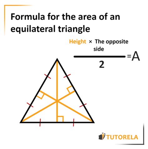 Equilateral Triangle Formula The Area Of An Equilateral Triangle The