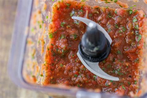 The Best Homemade Salsa Restaurant Style Video Lil Luna