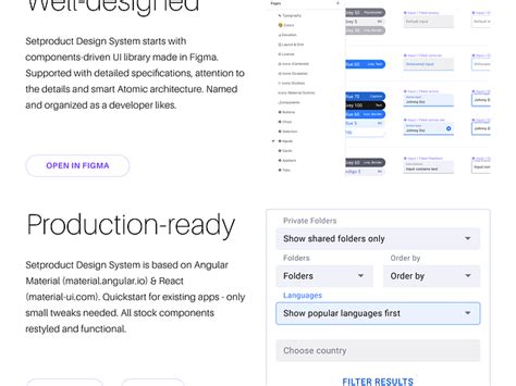 Announcing Setproduct Design System For React Angular Figma By Roman
