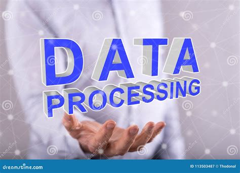 Concept Of Data Processing Stock Image Image Of System 113503487