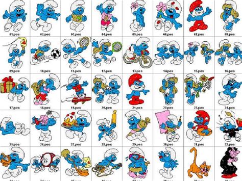 Smurfs Old Cartoon Movies Character Wallpaper