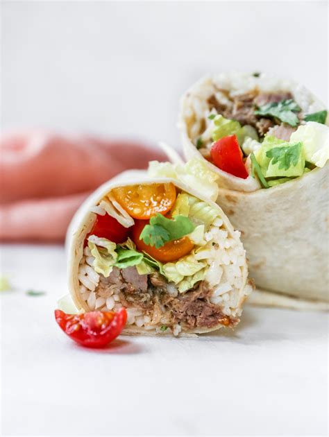 Carnitas Burritos With Creamy Cilantro Lime Rice