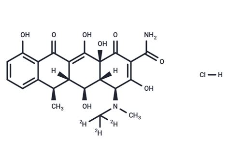 Doxycycline D3 Hcl Targetmol Doxycycline D3 Hcl Targetmol