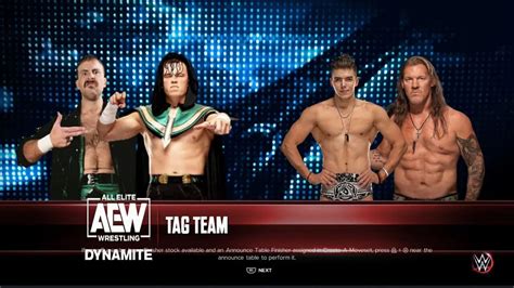 Aew Dynamite Le Sex Gods Vs Aussie Open