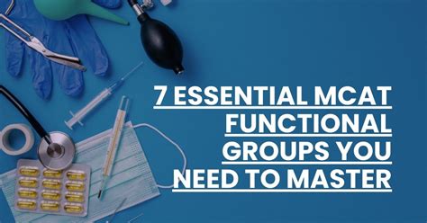 7 Essential MCAT Functional Groups You Need To Master MCAT 101