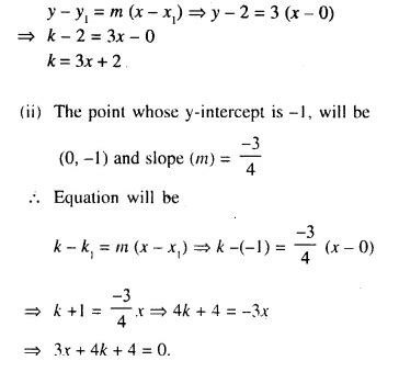 Selina Concise Mathematics Class ICSE Solutions Chapter Equation Of A Line Ex C