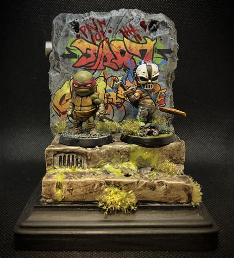 Raphael Vs Casey Jones Rprintedminis