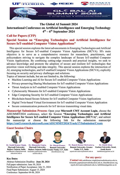 Dr Sushil Kumar Singh On Linkedin Call For Quality Papers Cfp