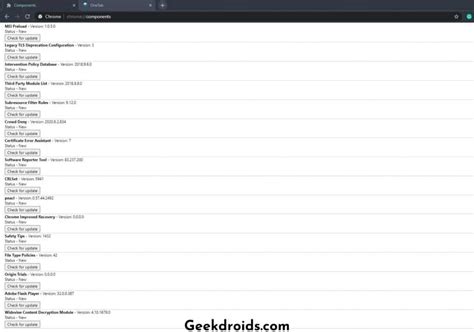 What Are How To Use Chrome Components GeekDroids